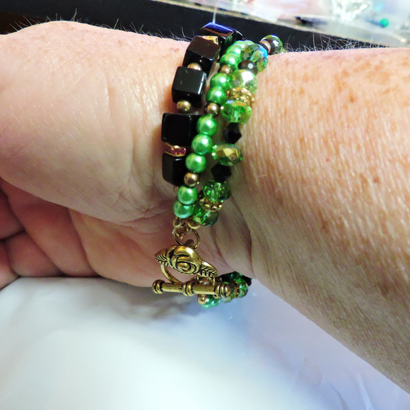 Hand Crafted | Jewelry | Handcrafted 8 Long Multi Strand Bracelet ...